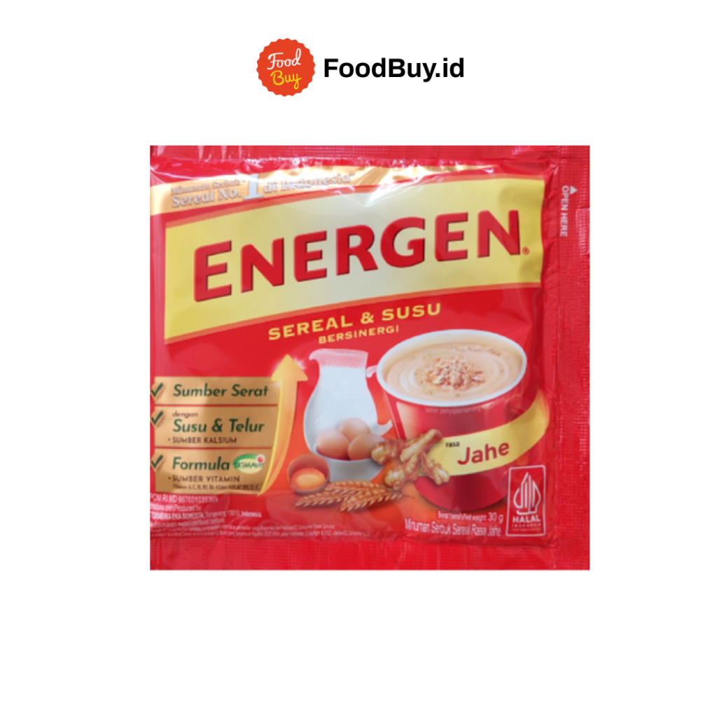 Jual Energen Sereal Susu Rasa Jahe 30gr | Shopee Indonesia