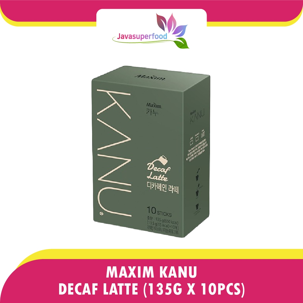Jual Maxim Kanu Decaf Latte (405g x 6pcs) | Shopee Indonesia