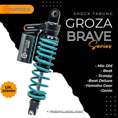 Jual (ORIGINAL) Shock Shockbraker GROZA Brave Series Sok Tabung Rebound ...