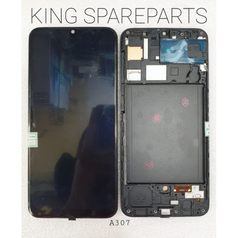 Jual LCD TOUCHSCREEN SAMSUNG GALAXY A30S A307 ORIGINAL OLED PLUS FRAME ...