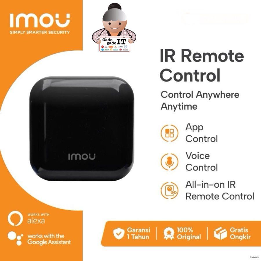 Jual IMOU Smart IR Universal WiFi IR Remote Smart Control Infrared ...