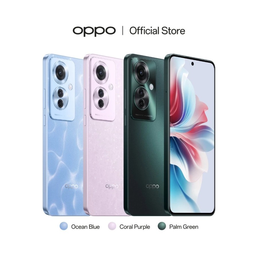 Jual OPPO RENO 11F 5G RAM 8GB/256GB GARANSI RESMI | Shopee Indonesia