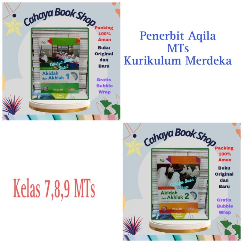 Jual Buku Akidah dan Akhlak Kelas 7,8,9 MTs Kurikulum Merdeka Aqila | Shopee Indonesia