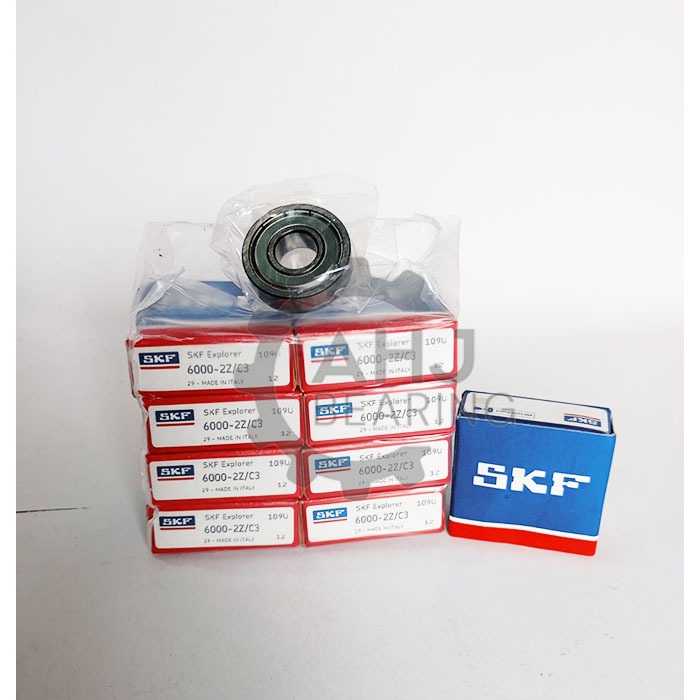 Jual Ball Bearing SKF 6000 2Z/C3 6000 ZZ C3 SKF Original 10x26x8 | Shopee Indonesia