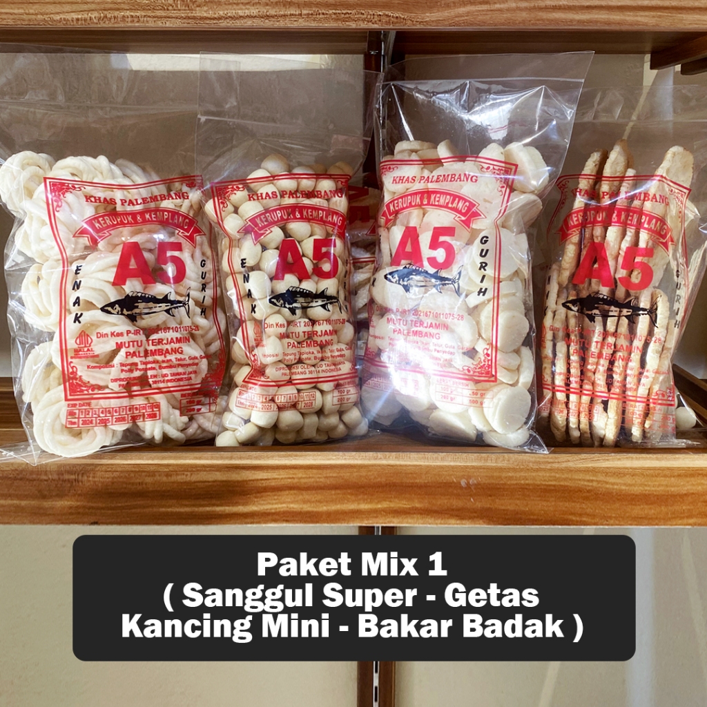Jual PAKET MIX 1 - GETAS, BAKAR BADAK, KANCING MINI,SANGGUL BESAR ...