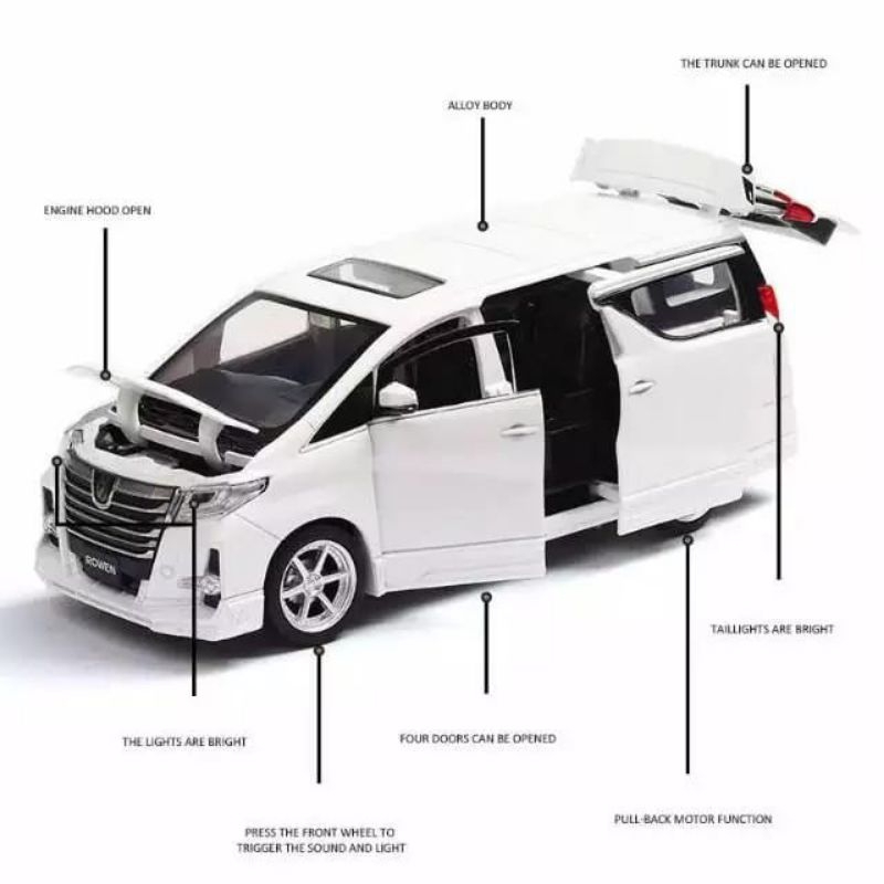 Jual mainan diecast mobil Alphard untuk koleksi | Shopee Indonesia