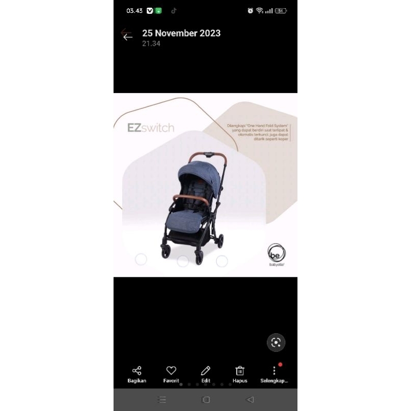 Jual Stroller baby elle | Shopee Indonesia