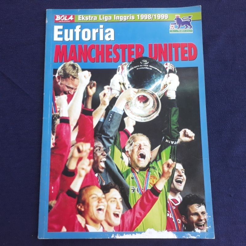 Jual Majalah Tabloid Bola Ekstra Liga Inggris 1998/1999 Euforia ...