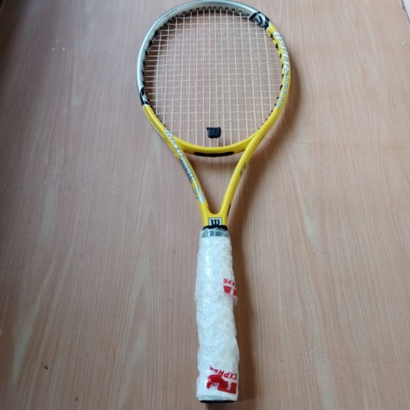 Jual Raket tenis wilson hyper hammer 6.6 original bekS mulus | Shopee ...
