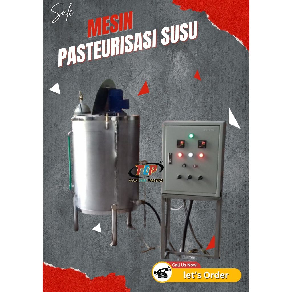 Jual Pasturisasi Susus / Pasteurisasi susu 40-80˚C 100 Liter ...