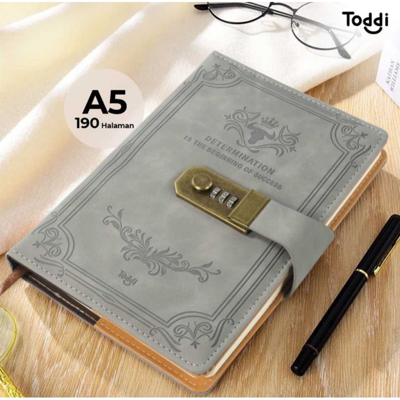 Jual Buku Diary Harian Pin Password Kode Kunci Sandi Notebook Notes ...