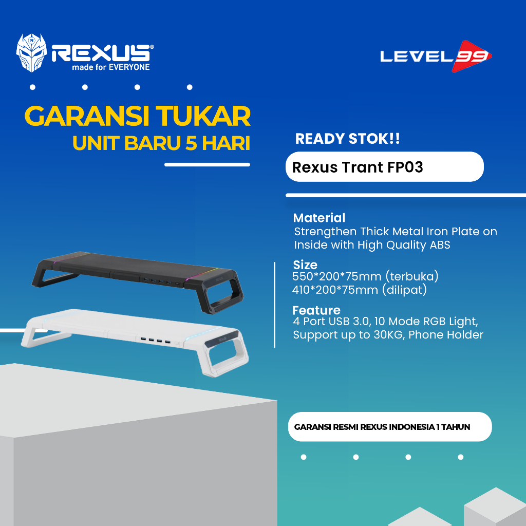 Jual Rexus monitor stand trant fp03 | Shopee Indonesia