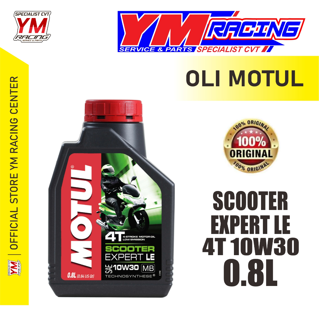 Jual OLI MOTUL EXPERT 10W30 0.8L / MOTUL SCOOTER EXPERT LE 10W 30 800ML ...