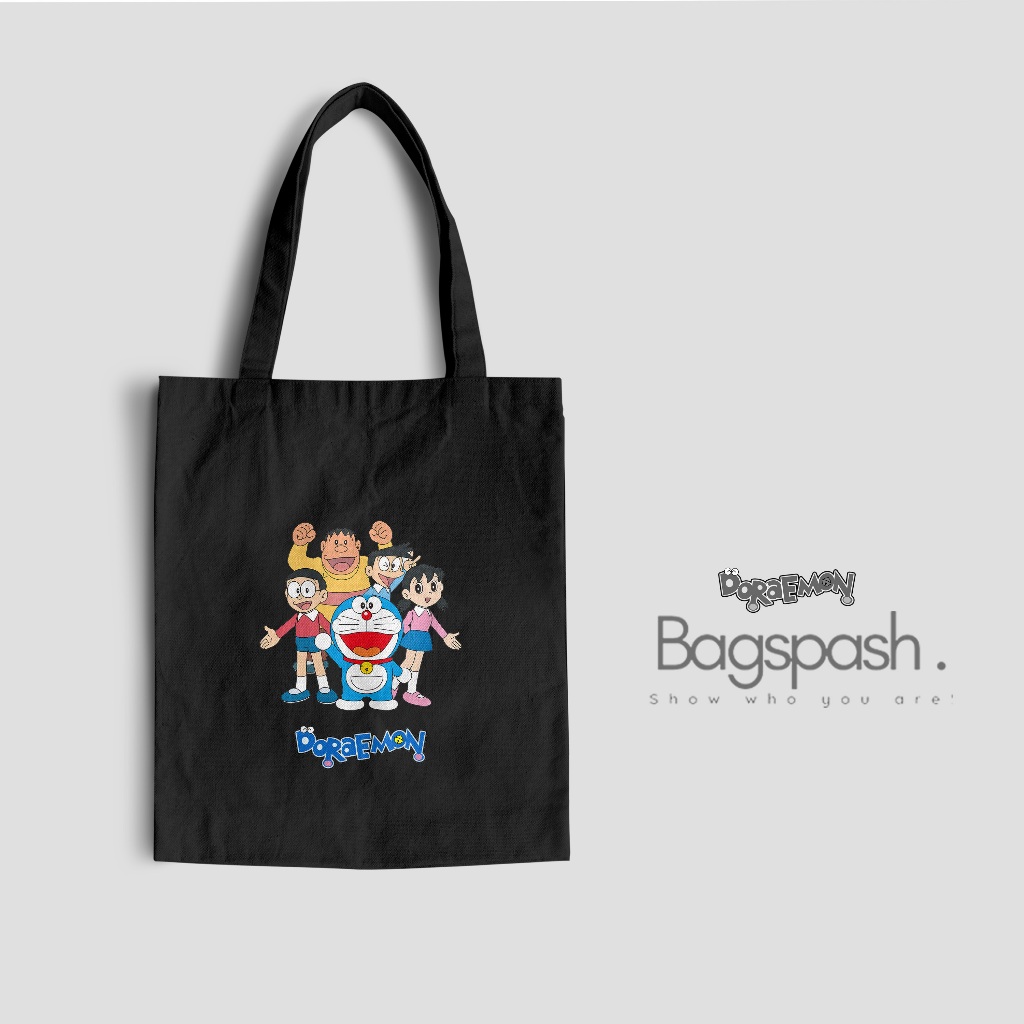 Jual Totebag Doraemon Nobita Shizuka Giant Lucu Tote Bag Tas Wanita Kartun Doraemon TH1 | Shopee ...