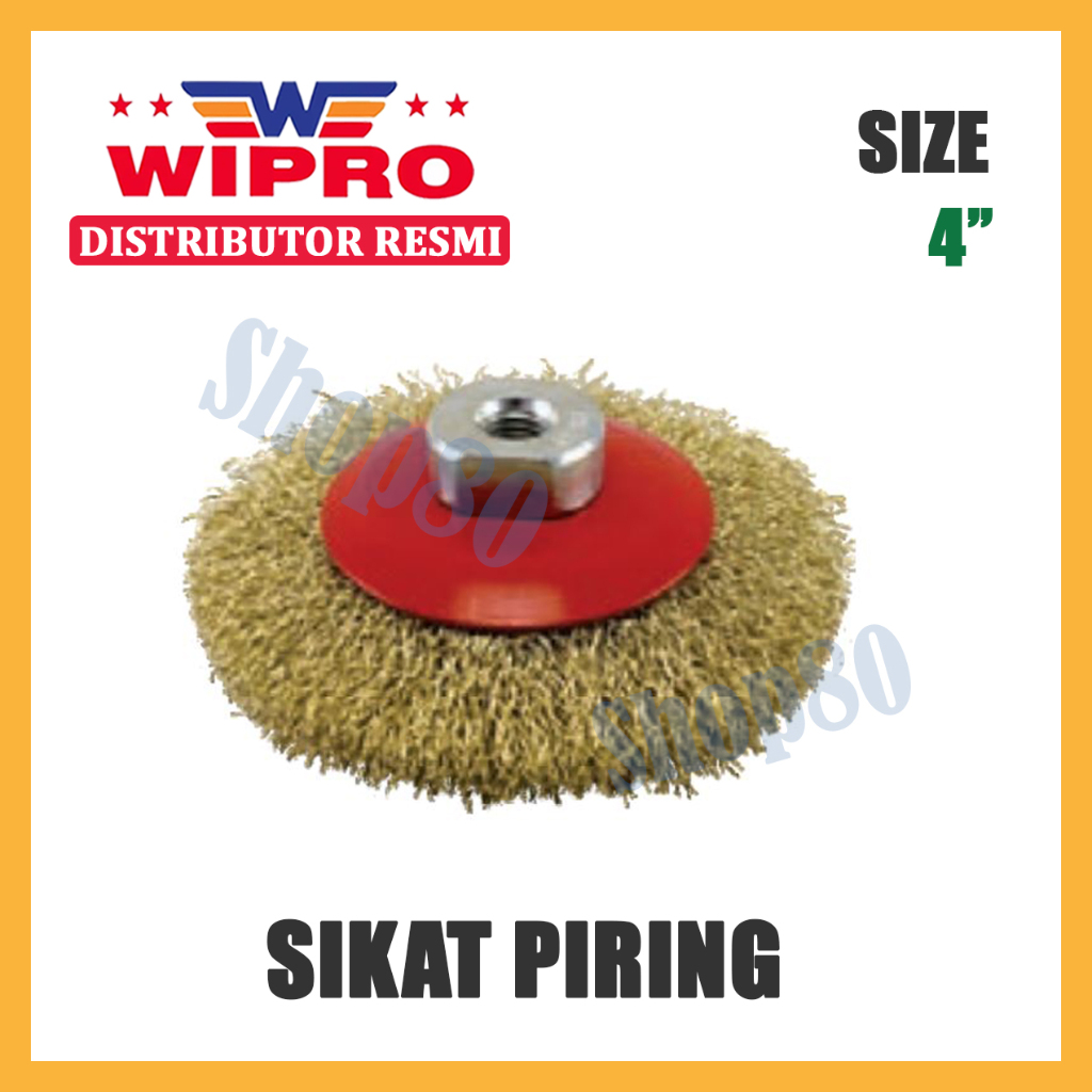 Jual Wipro Sikat Piring Kuningan Kawat Besi Baja Kuning | Shopee Indonesia