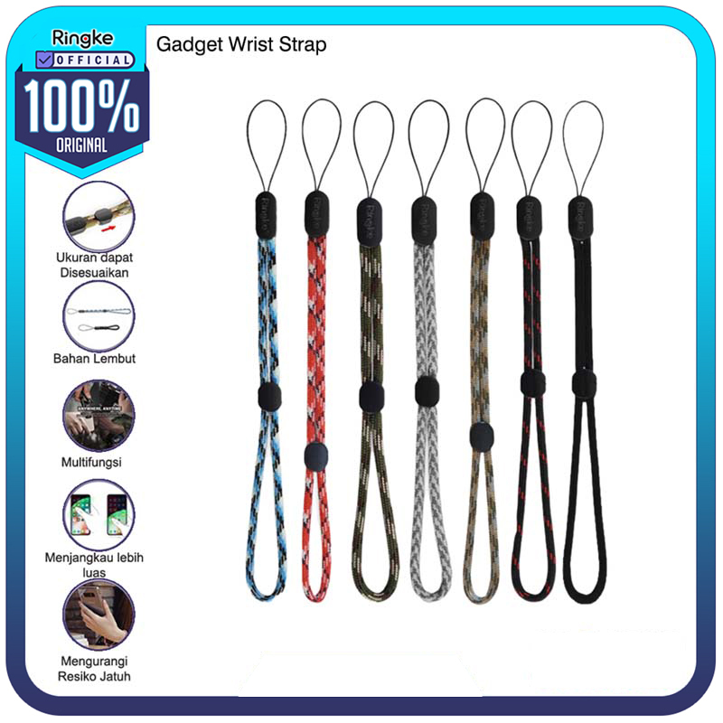 Jual Ringke Paracord Lanyard Wrist Strap Tali Gantungan HP USB Camera ...