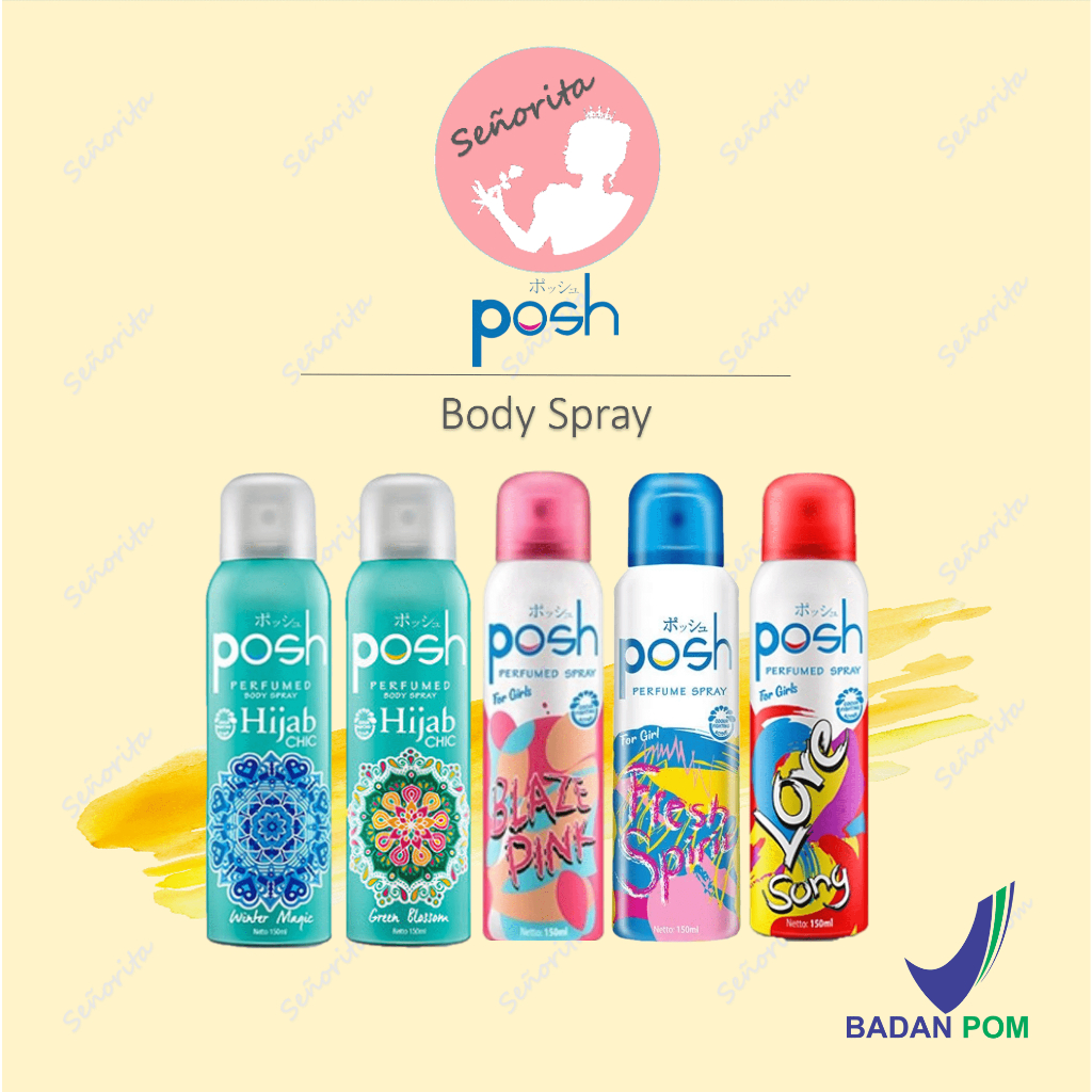 Jual POSH Body Spray Botol 150 ml | Shopee Indonesia