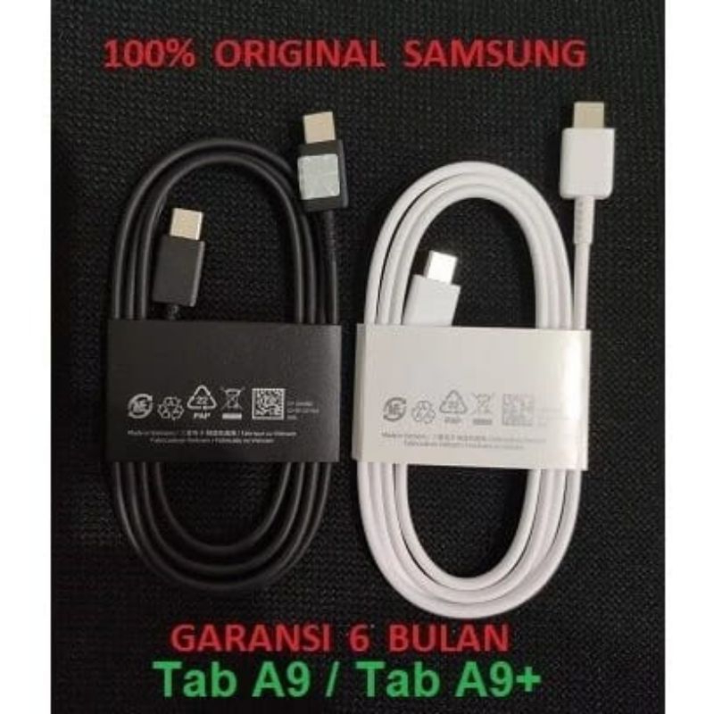 Jual Samsung Kabel Data Cable Galaxy Tab A9 A9+ A9 Plus Original 100% | Shopee Indonesia