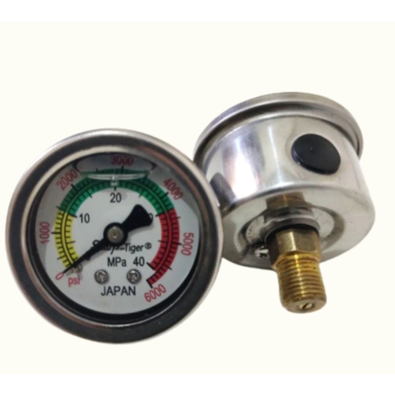 Jual Manometer Besar 6000 psi, Manometer 6000 PSI pompa pcp | Shopee ...