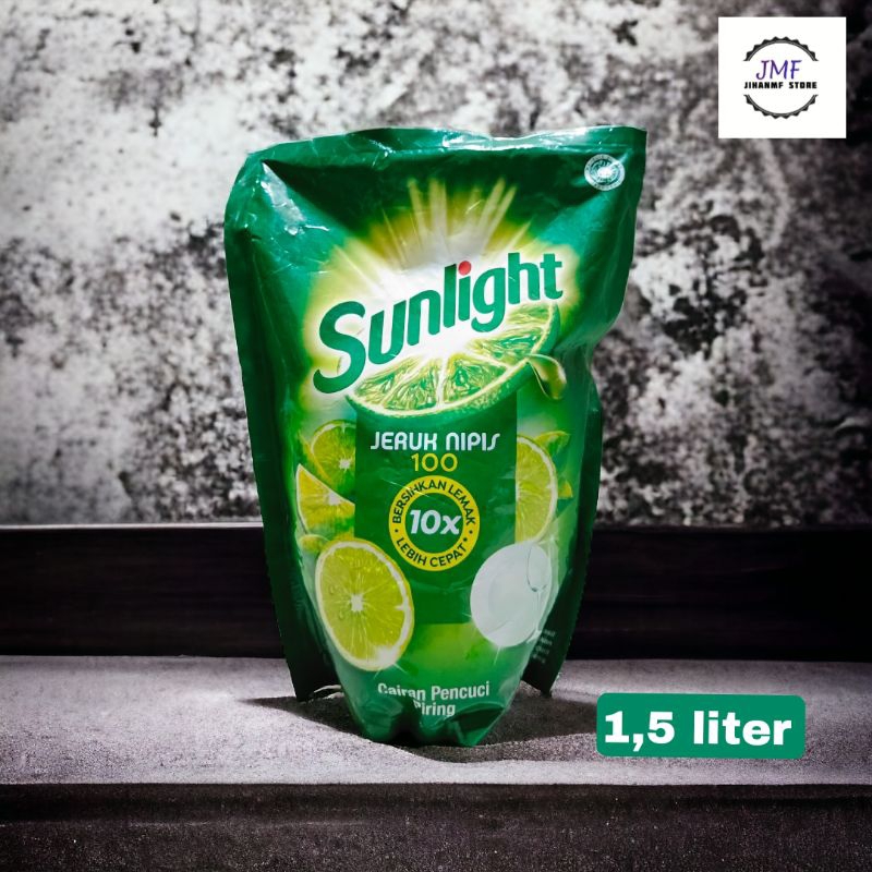 Jual Sunlight Jeruk Nipis Refill 1,5 liter | Shopee Indonesia