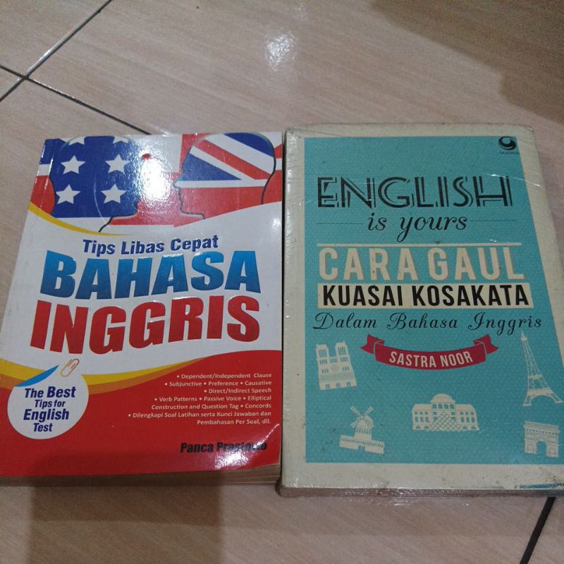 Jual Buku Belajar Bahasa Inggris 1 Jam Lancar Speaking English Bekas