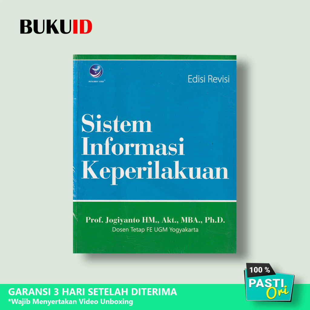 Jual Buku Sistem Informasi Keperilakuan Edisi Revisi | Shopee Indonesia