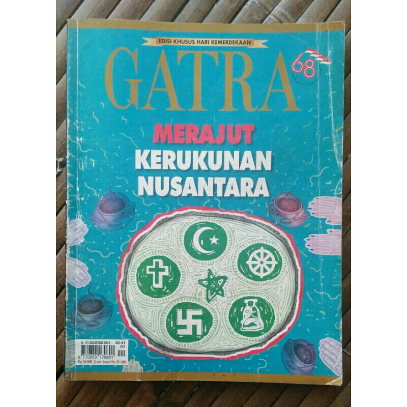 Jual Gatra Edisi Khusus Hari Kemerdekaan : Merajut Kerukunan Nusantara ...