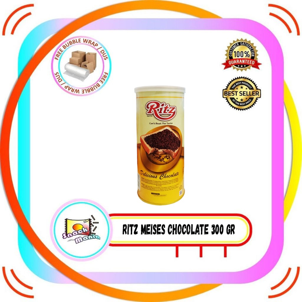 Jual Ritz Meises Delicious Chocolade Hagelslag ~ 300 gr Meses Coklat ...