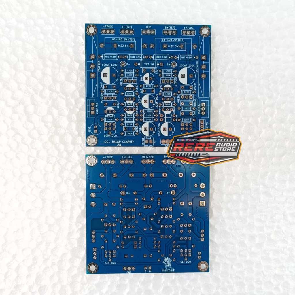 Jual PCB Ocl Balap Clarity 2U Double Layer FR4 Fiber | Shopee Indonesia