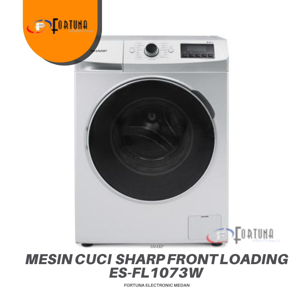 Jual MESIN CUCI SHARP FRONT LOADING 7KG ESFL1073W MEDAN | Shopee Indonesia