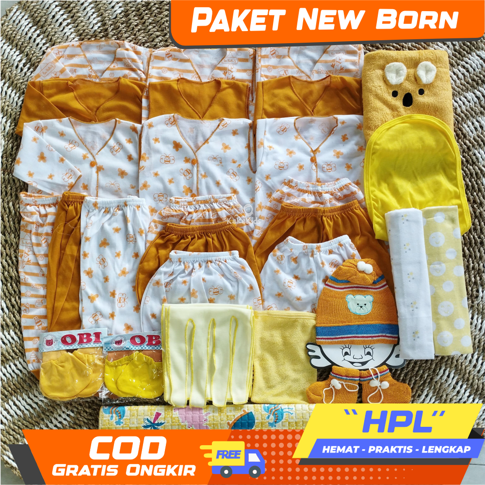 Jual Set Perlengkapan Lahiran Bayi Baru Lahir Paket Brojol Komplit ...