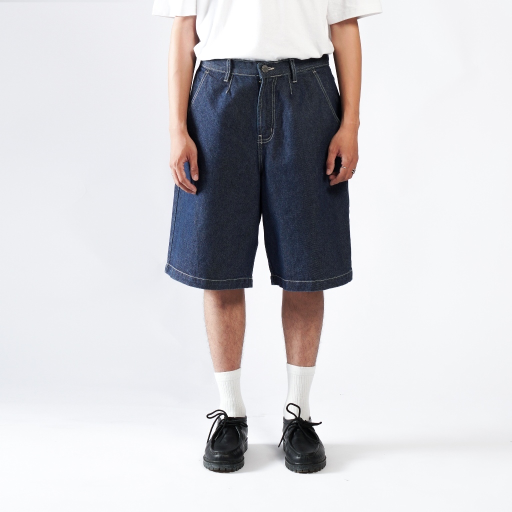Jual SHORT PANT - DIEGO CLASSIC NAVY - JORT DENIM | Shopee Indonesia