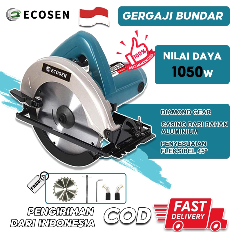 Jual ECOSEN Circular Saw Mesin Gergaji Kayu Triplek Sirkel Serkel Japan Tehnologi Mesin Potong ...