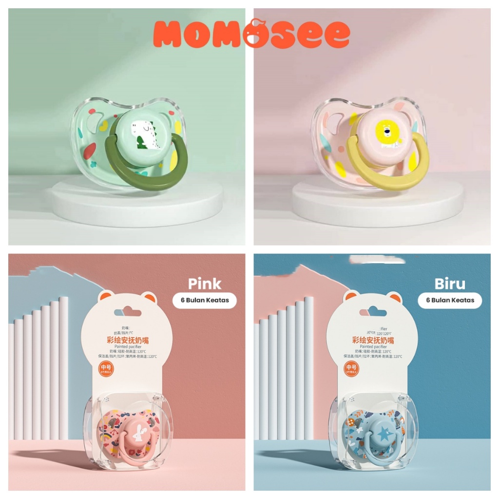 Jual Momosee Dot Silikon Bayi Dot Bayi Baru Lahir Empeng Avent 0 6 ...