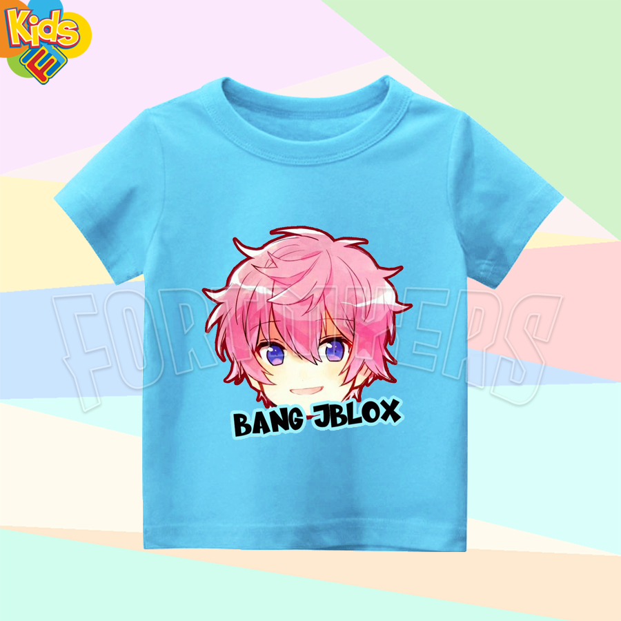 Jual KAOS ANAK BANG JBLOX YOUTUBER BANGJBLOX ROBLOX BAJU ANAK FREE ...