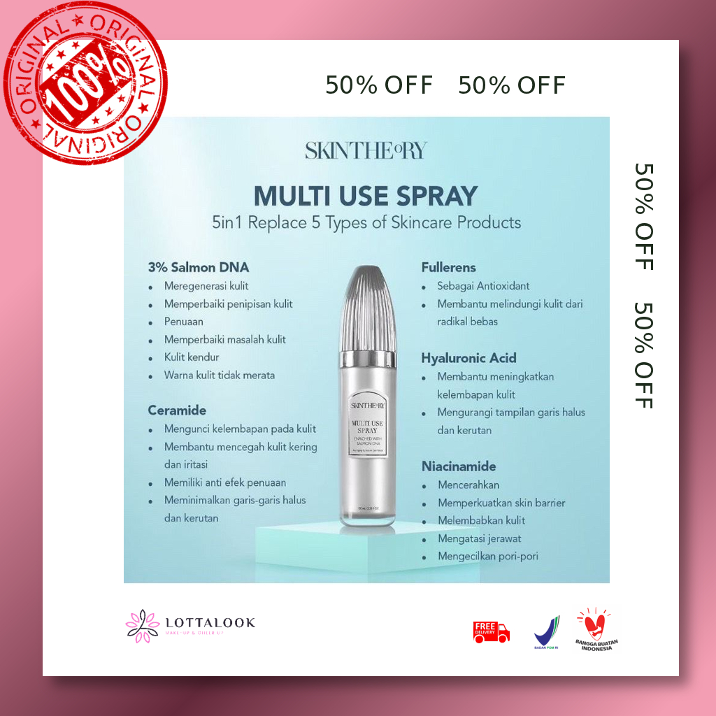 Jual Skintheory Multi Use Spray (100 ml) | Shopee Indonesia
