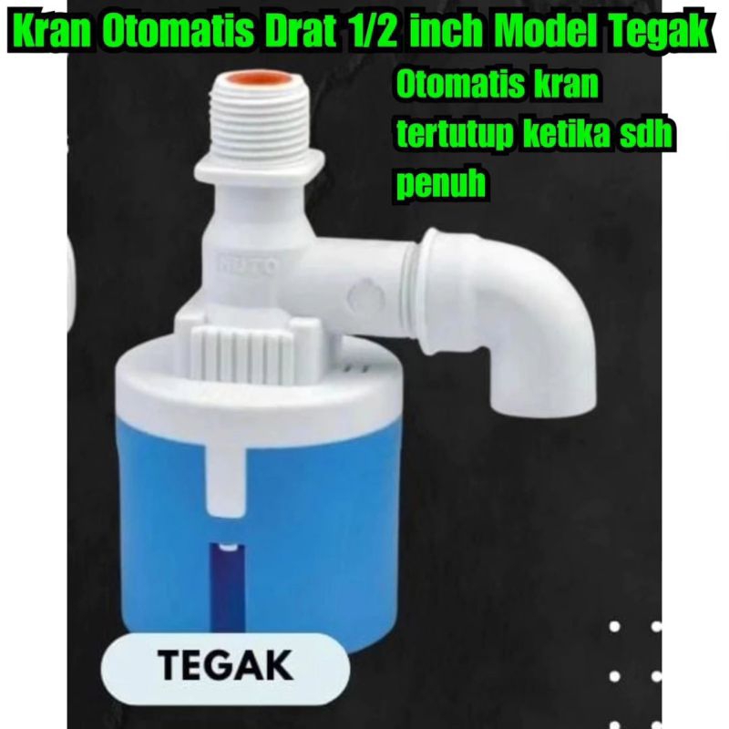 Jual Kran Otomatis Bak Mandi 1/2 Tegak/Vertikal | Keran Sensor Tandon ...
