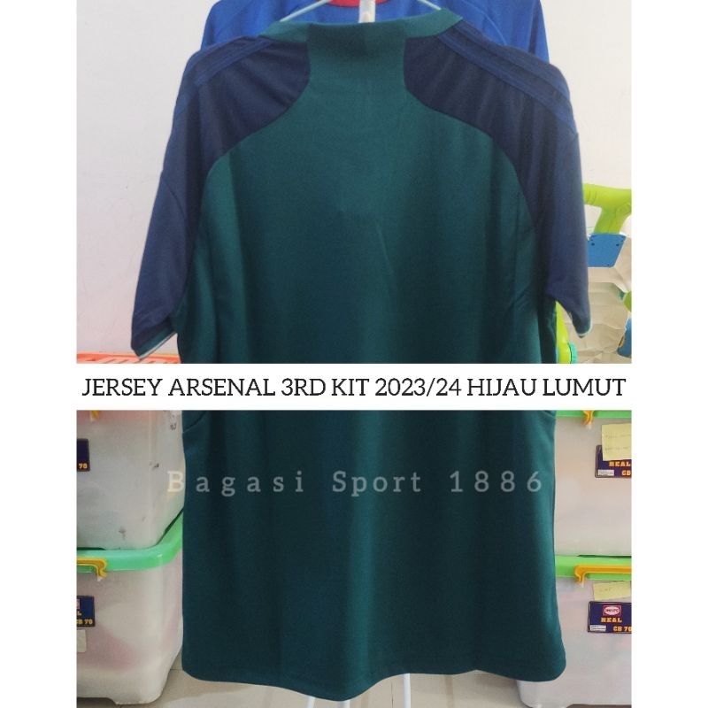 Jual Jersey Baju Bola Arsen4l Arsenaaal 3rd Kit Third Hijau Lumut Tua ...