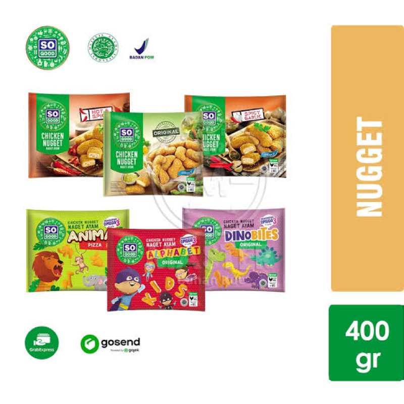 Jual nuget so good 400 gr | Shopee Indonesia