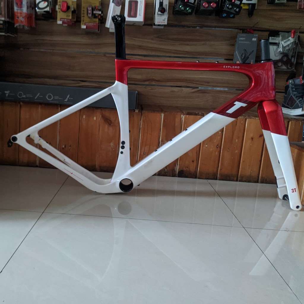 Jual Frameset 3T Exploro Racemax Sepeda Gravel Bike Frame Set 3T Race ...