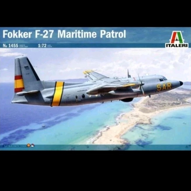 Jual Model kit Italeri 1/72 Fokker F-27 Maritime Patrol | Shopee Indonesia