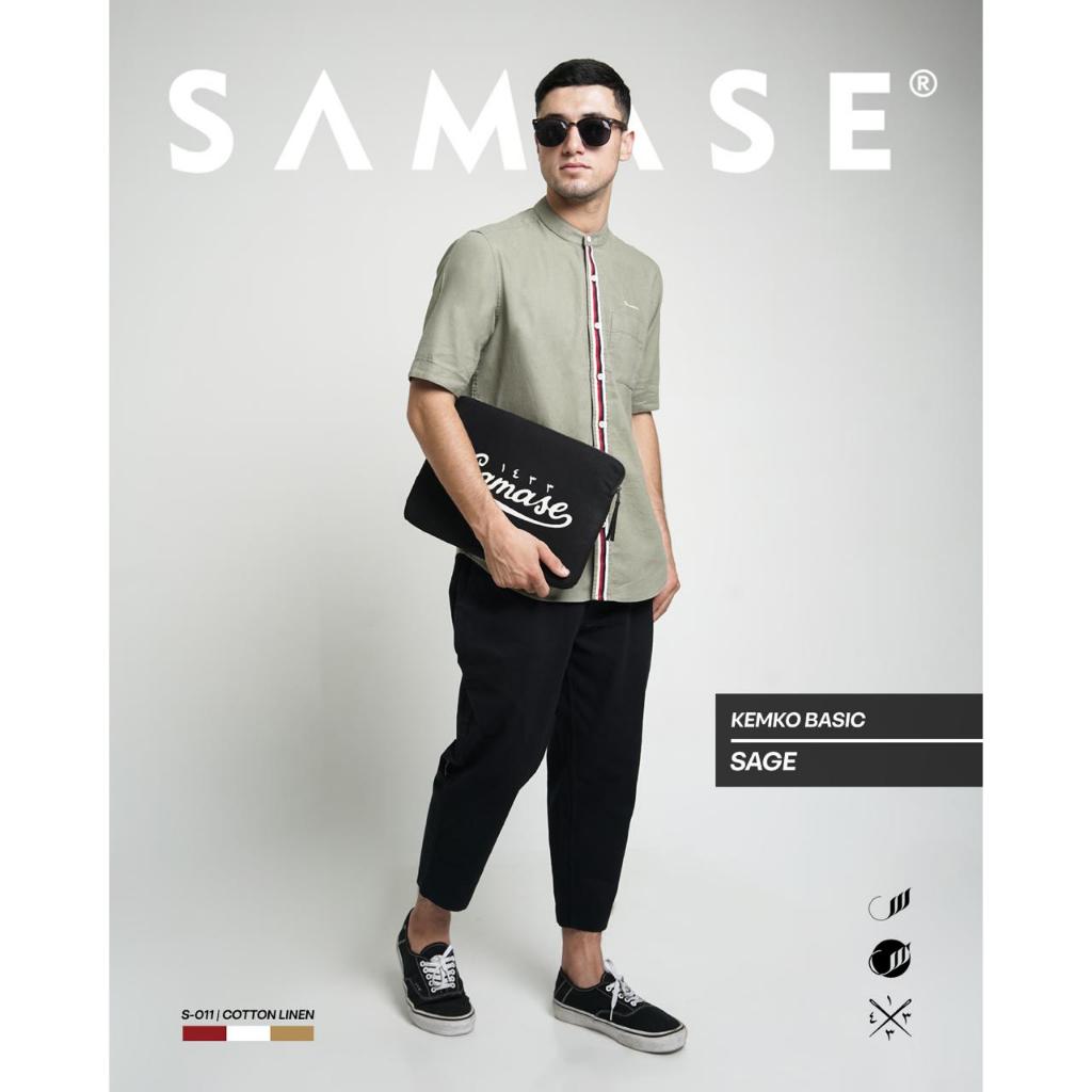 Jual SAMASE Original Kemko Terbaru Kemeja Koko S-011 | Shopee Indonesia