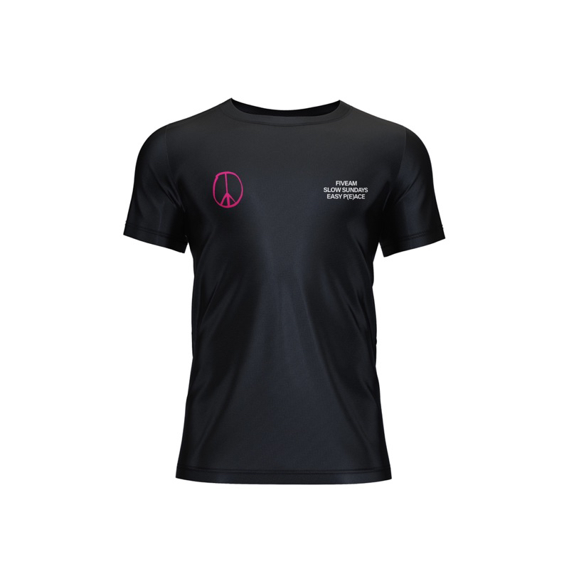 Jual Fiveam Slow Sundays Easy P(e)ace Jersey - Black | Shopee Indonesia