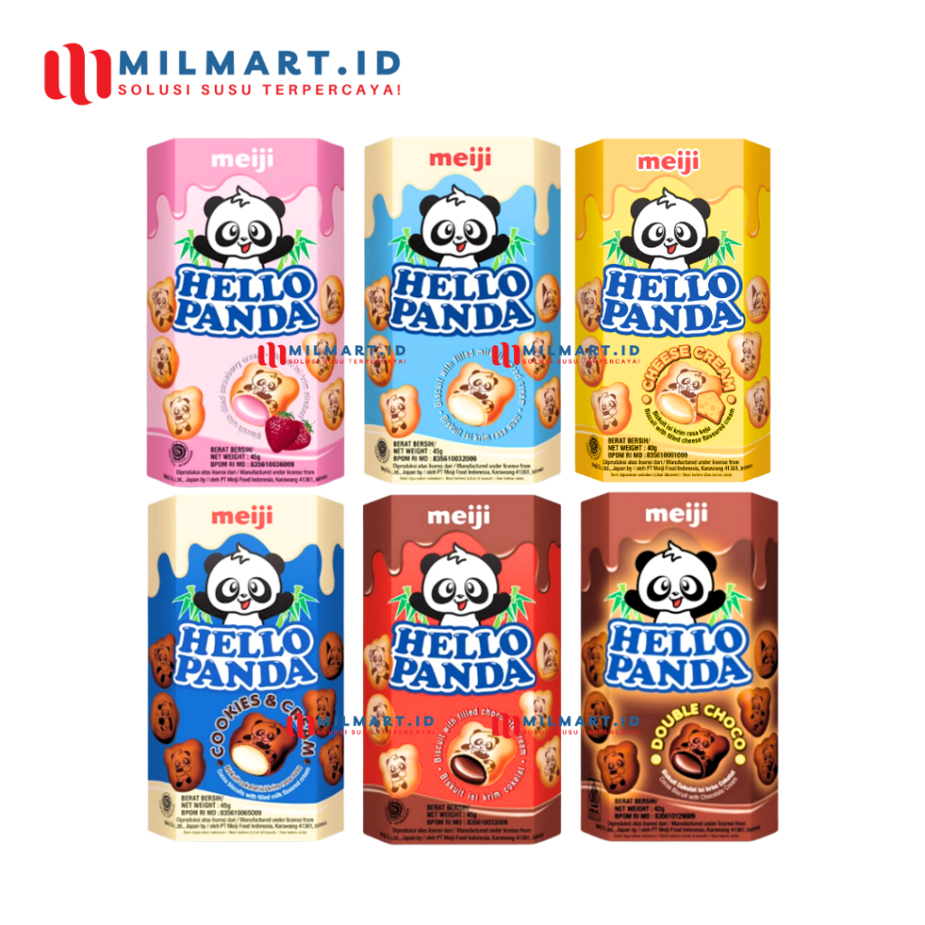 Jual MEIJI BOX HELLO PANDA KOTAK 42G MAKANAN RINGAN BISKUIT ANAK KIDS ...