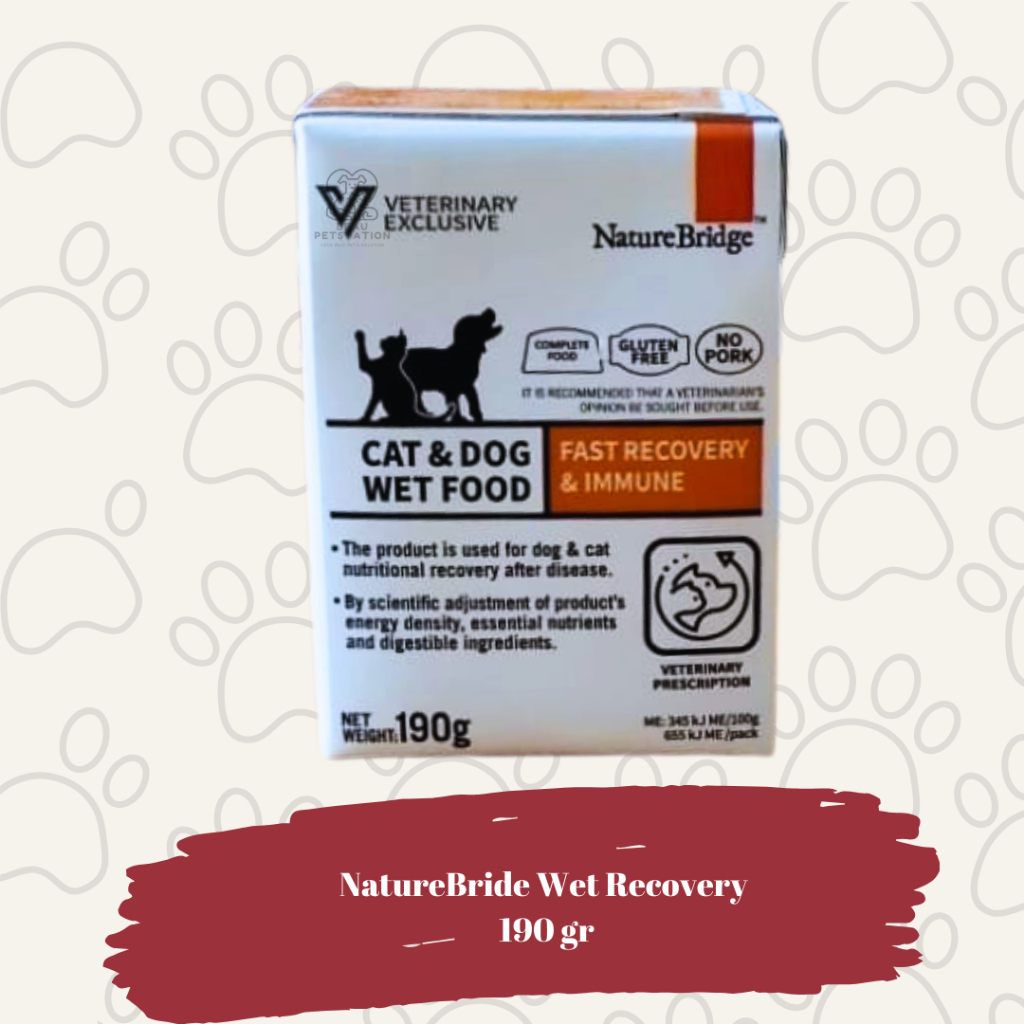 Jual Nature Bridge Wet Recovery 190 gr | Shopee Indonesia