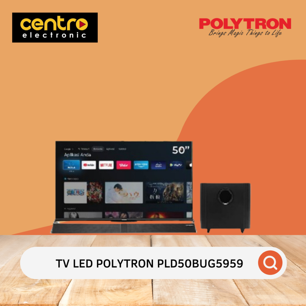 Jual POLYTRON TV LED 50 INCH PLD50BUG5058 | Shopee Indonesia