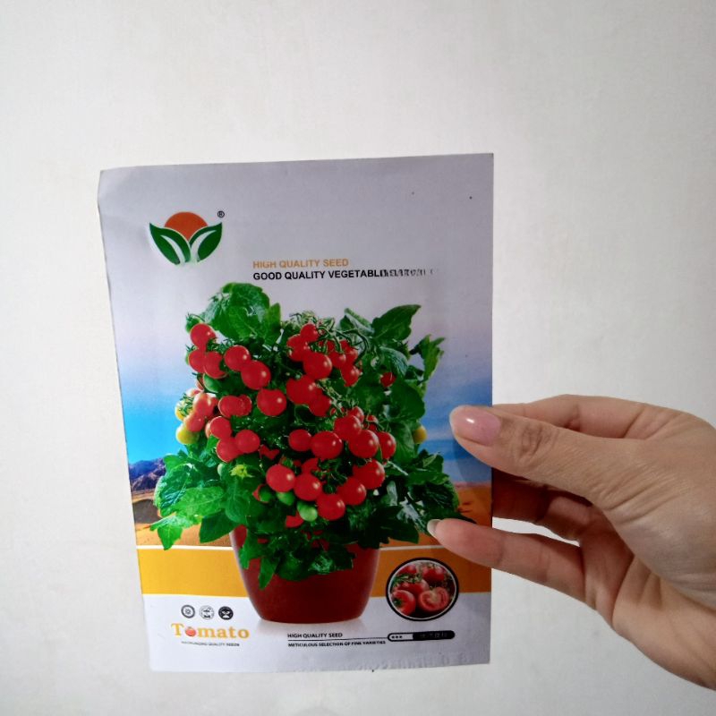 Jual BENIH TOMAT CHERRY MINI MERAH ASLI KEMASAN | Shopee Indonesia