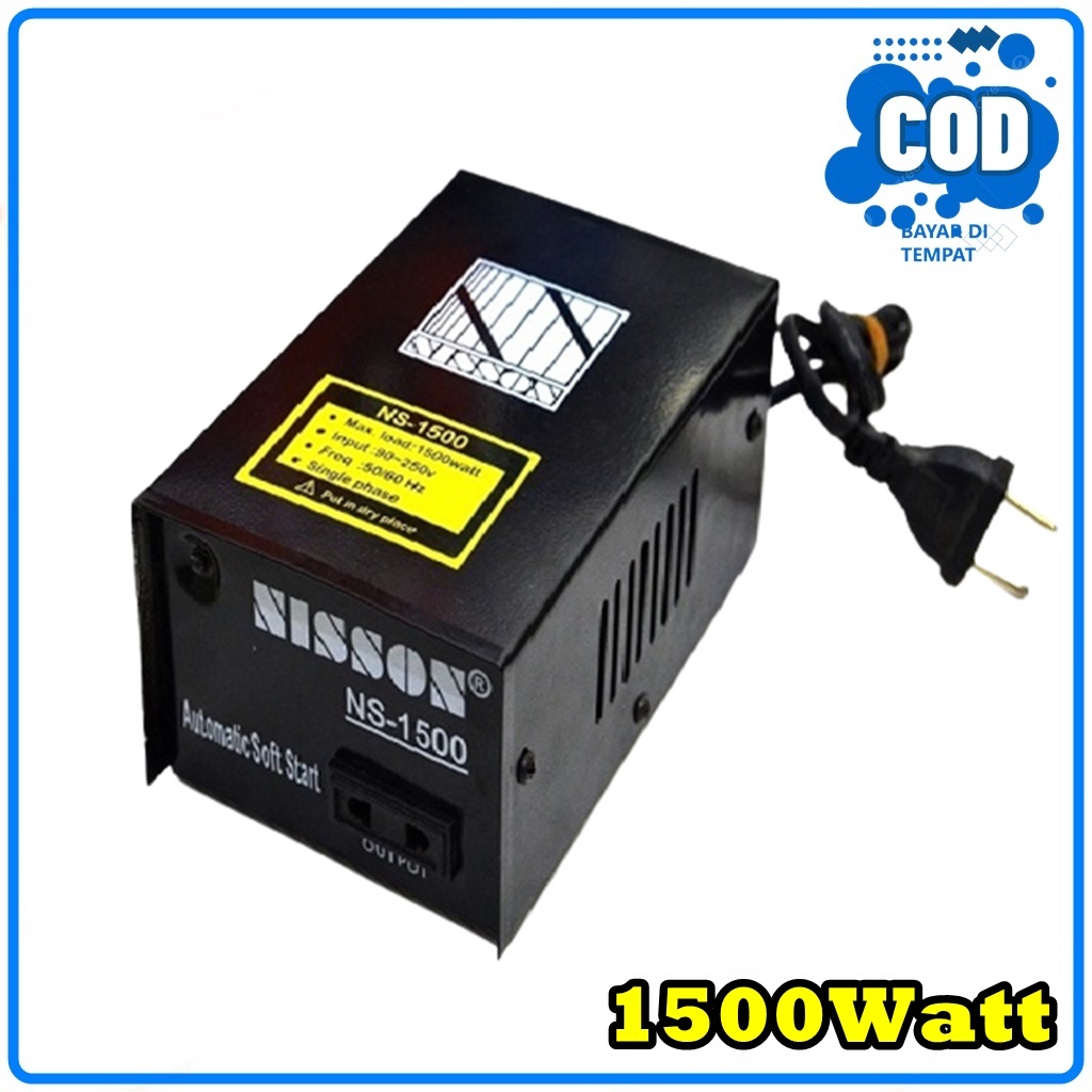 Jual Power Starting NISSON NS 1500 Watt Mengatasi Listrik Jepret ...