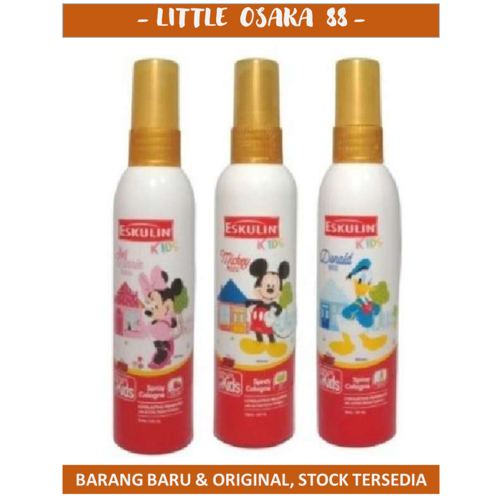Jual Eskulin Kids Mist Cologne 60 ml | Shopee Indonesia