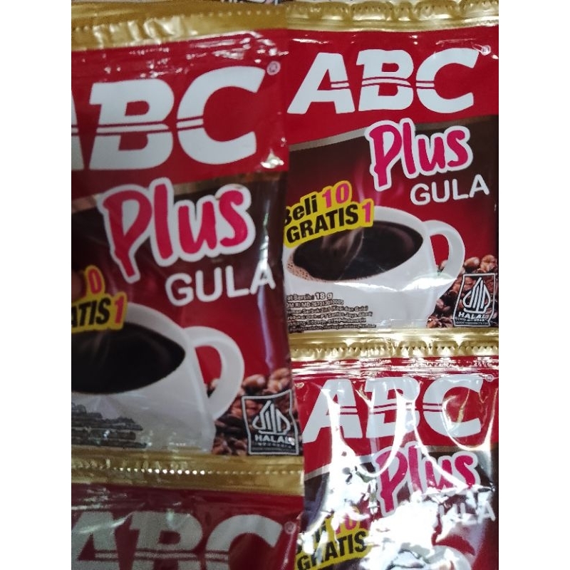 Jual kopi ABC plus 10 + 1 saset | Shopee Indonesia
